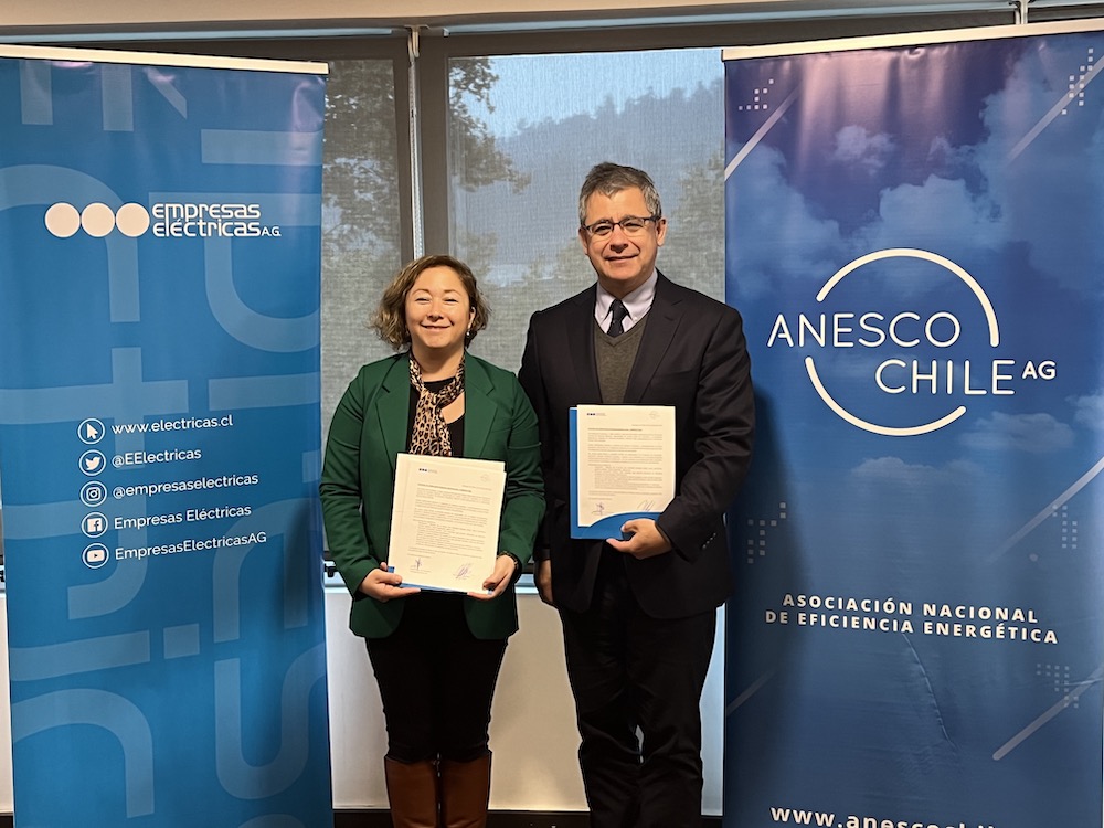 Empresas Eléctricas y ANESCO Chile firman convenio de colaboración para ...
