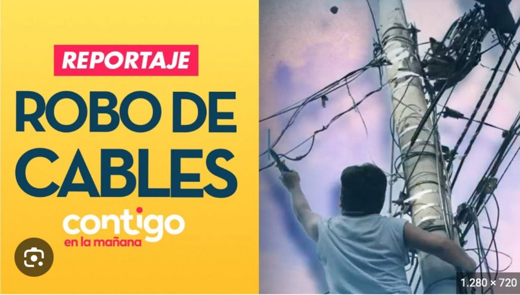 Reportaje Robo de cables: El apagón total - Contigo en la Mañana CHV ...