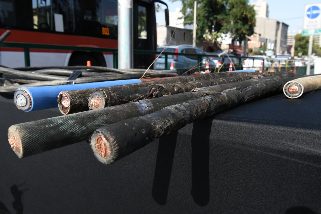 Robo de cables eléctricos llegó a 1.200 casos y afectó a más de 540 mil ...